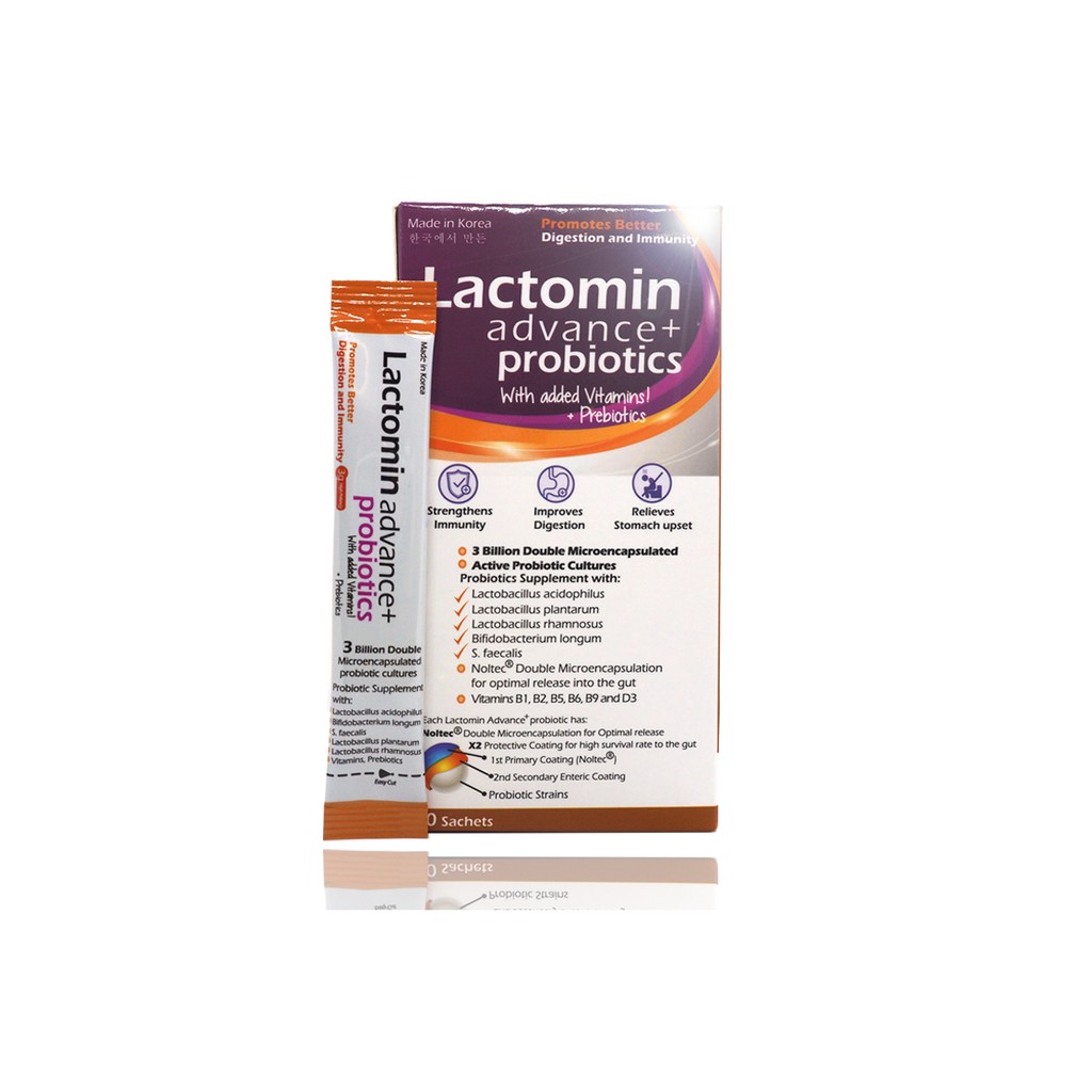 Lactomin Advance+ Probiotics Sachets 30s/ Lactocran+ Probiotics sachets ...