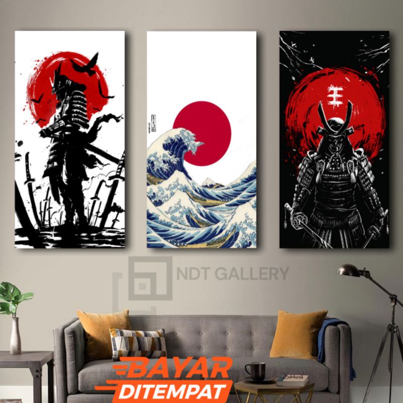HIASAN DINDING Ndt[15x30] Japanese Wall Decoration Japanese Wall Poster ...