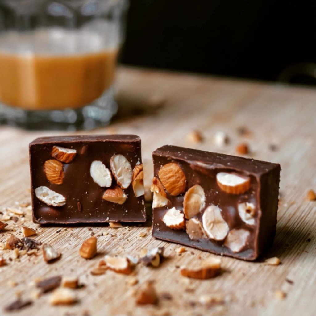 CHOCOTAINER Energy Bar No Sugar Free Dark Chocolate Halal Snek Diet ...