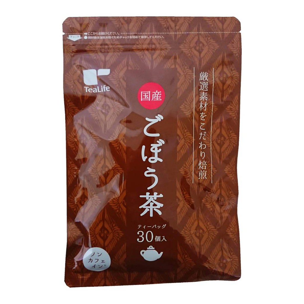 TeaLife Japanese burdock tea 30 teabags for teapot use 60g | Shopee ...