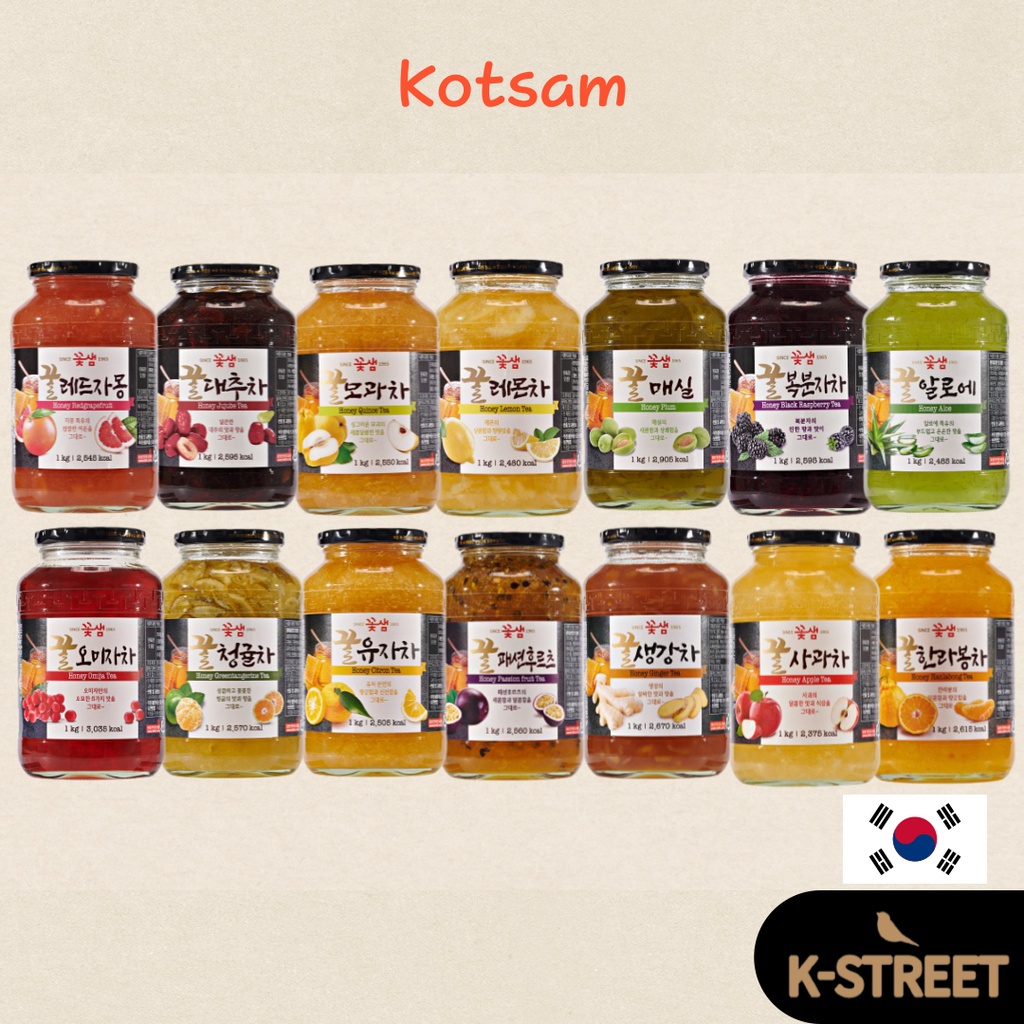 [K-street][Kotsam] Liquid tea 1kg / Korean tea, Korean traditional tea ...