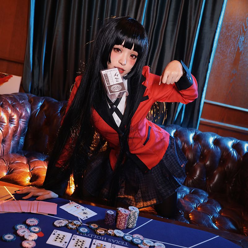 Costume Yumeko Jabami Runa Kirari Ryouta Suzui | Shopee Singapore