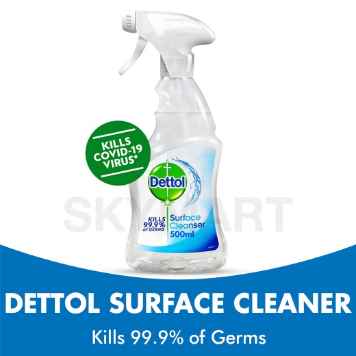 440ml Dettol Surface Cleanser Antibacterial Spray Dettol Spray | Shopee ...