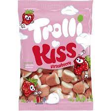 Trolli Strawberry Kiss Gummy Candy Flavour 100grams | Shopee Singapore