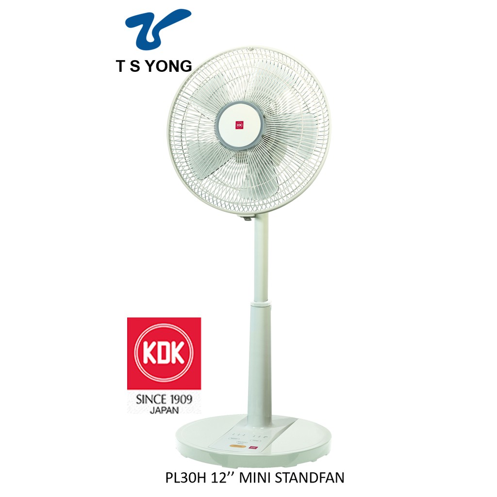 KDK PL30H 12'' Mini Stand Fan | Shopee Singapore