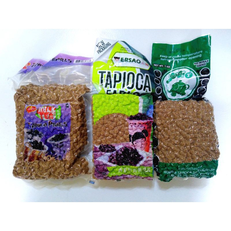 Tapioca Pearls: ERSAO, Injoy, Bubble T (1kg) | Shopee Singapore
