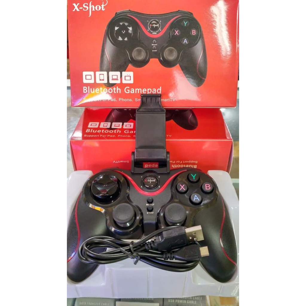 X-shot Gamepad PUBG Mobile Legends - Android Bluetooth Stick | Shopee ...