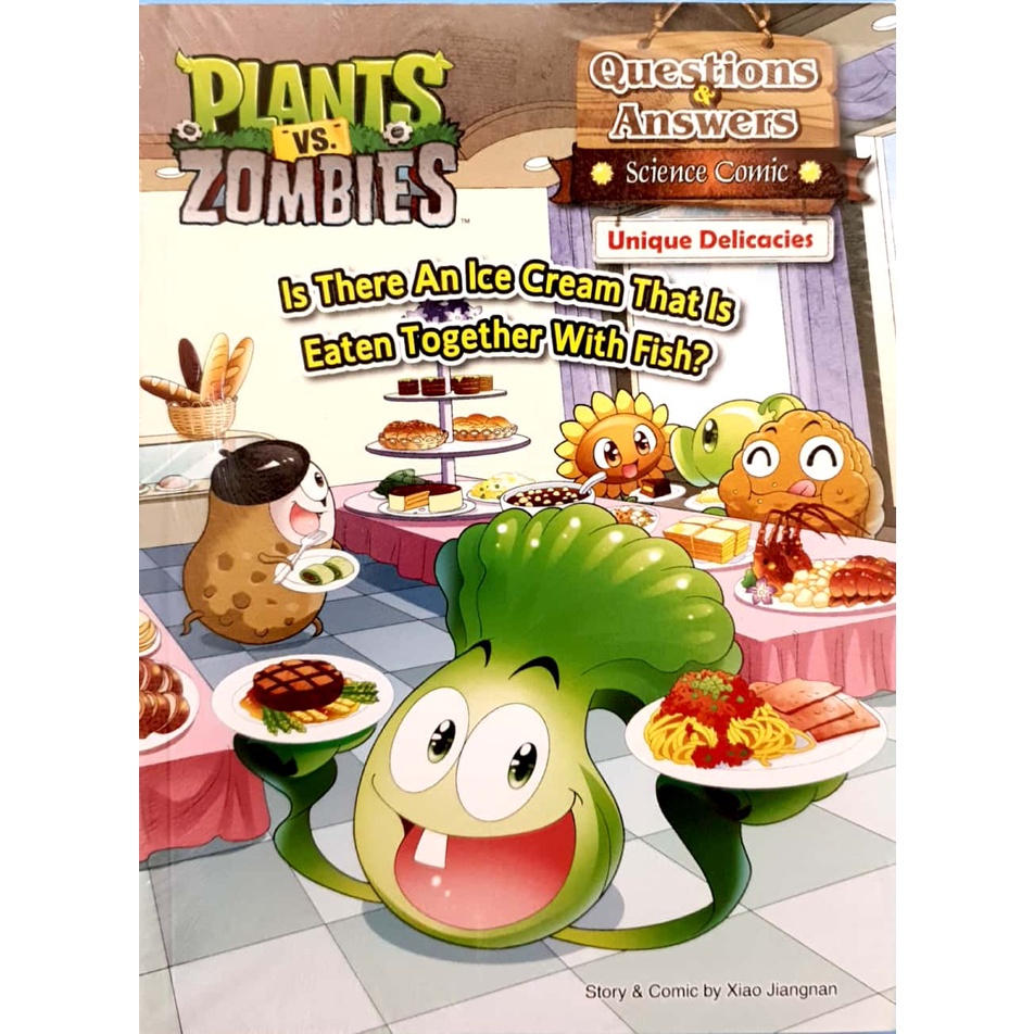 PLANTS VS ZOMBIES 2 COMIC BOOK - QUESTIONS & ANSWERS ( EDUCATIONAL ...