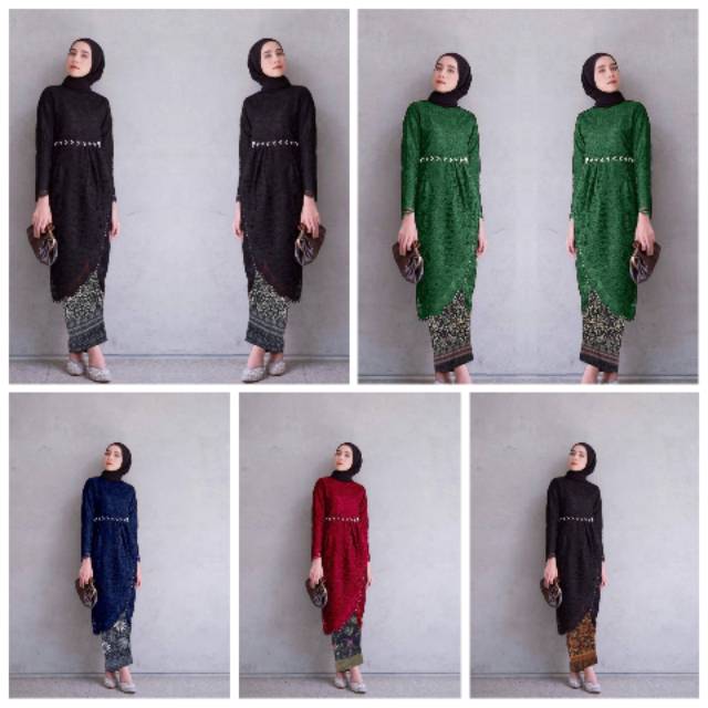 Oz KEBAYA windy Kb windy SET KEBAYA BRUKAT BATIK KEBAYA MUTIARA KEBAYA ...
