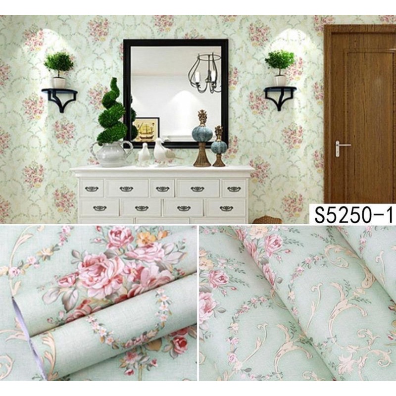 Wall sticker (wallpaper wall sticker) | Shopee Singapore