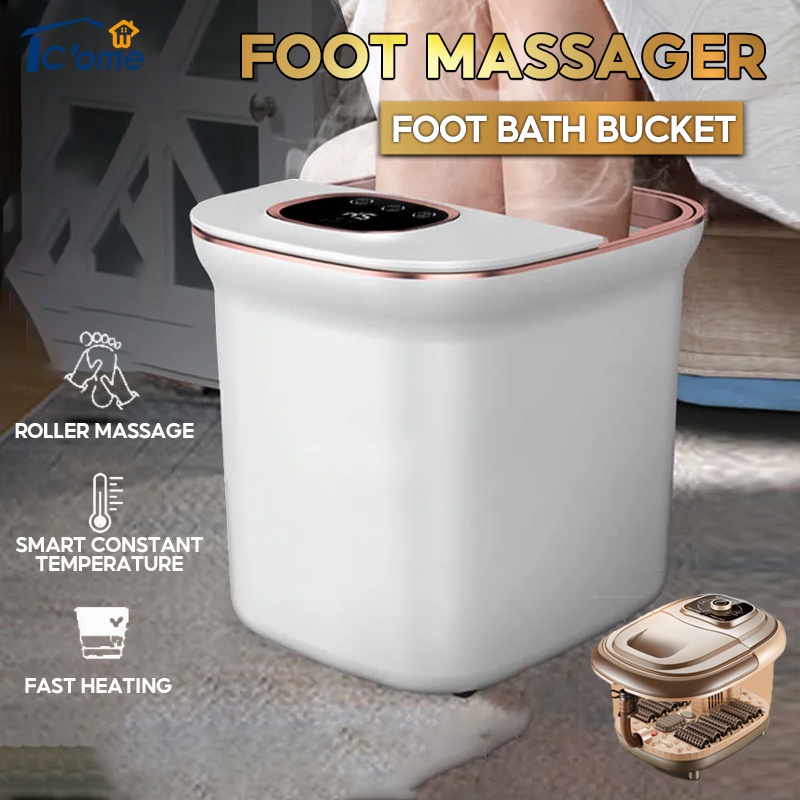 Stocks Foot Bath Bucket Full-automatic Heating Massage Foot SPA ...