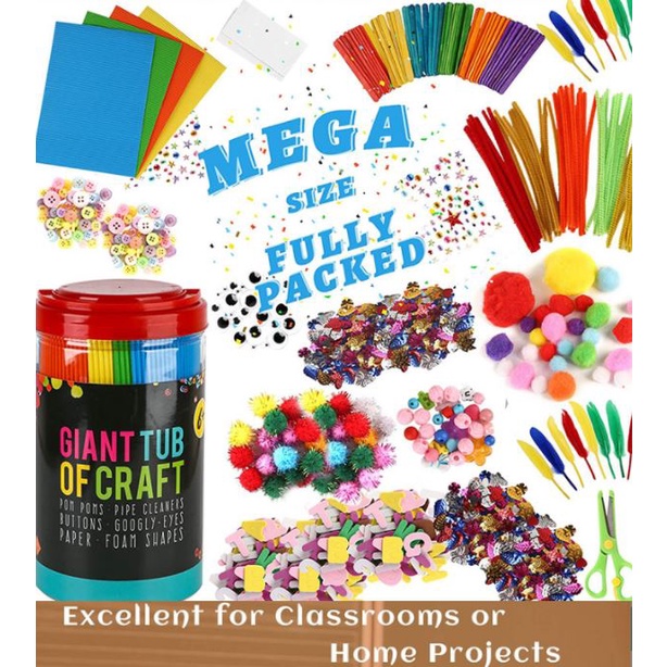 Giant Tub of Craft - Art and Craft Local Supplier | Shopee Singapore