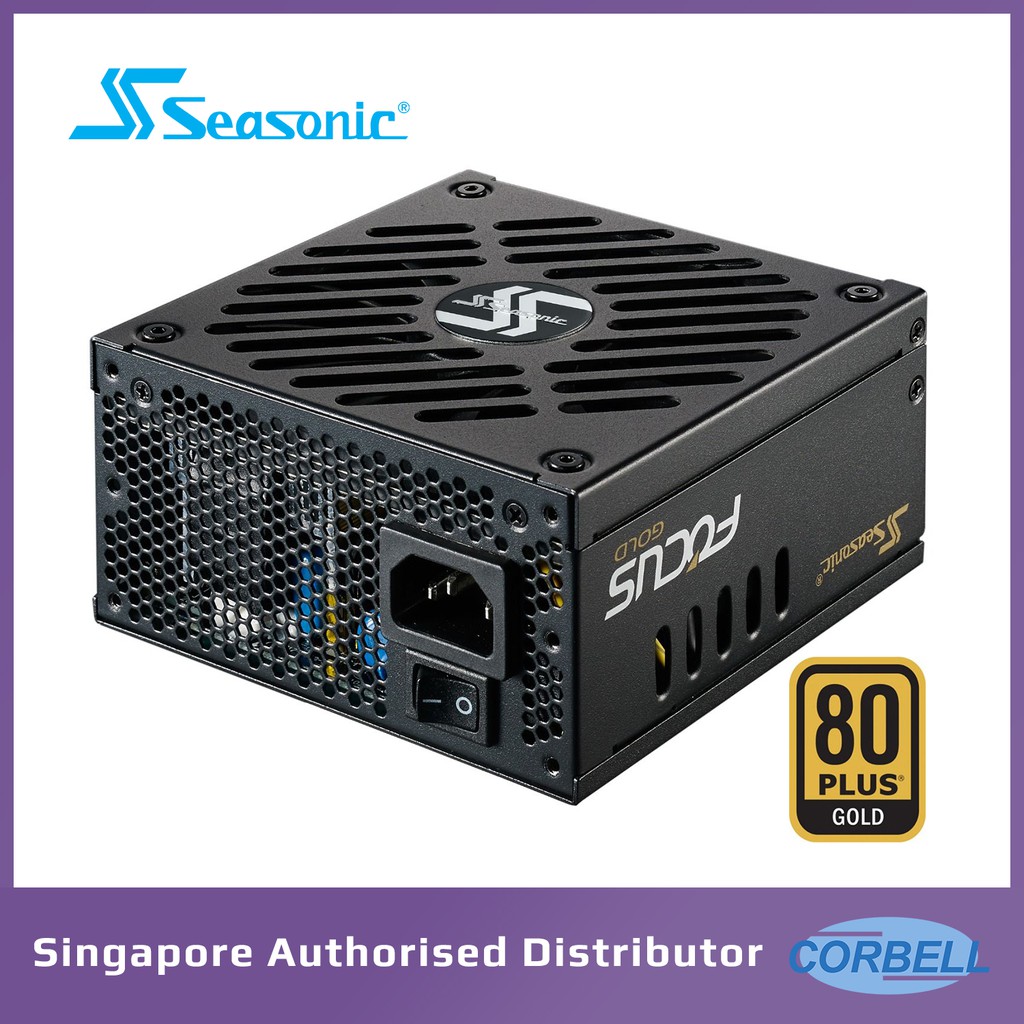 Seasonic Focus SGX 500 / 650 PSU (SFX) 80 Plus Gold Fully Modular ...