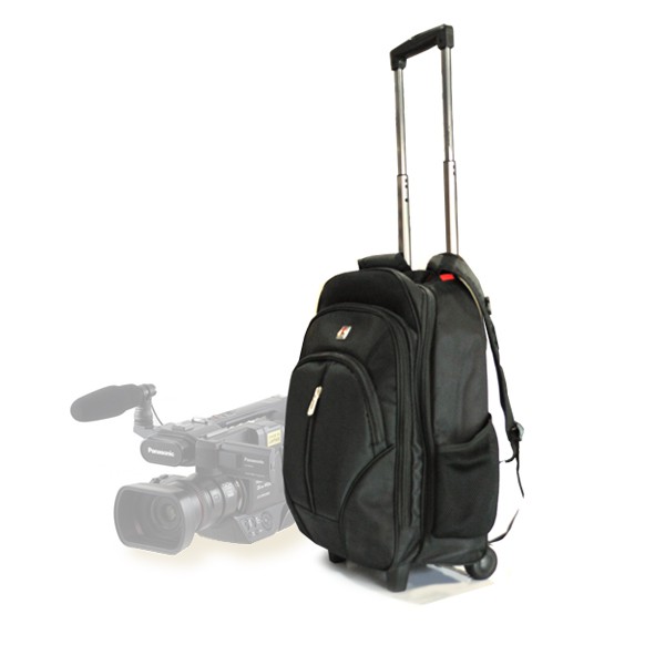 Wolves King Travel Backpack with Wheels Rolling Pack for DSLR Video ...