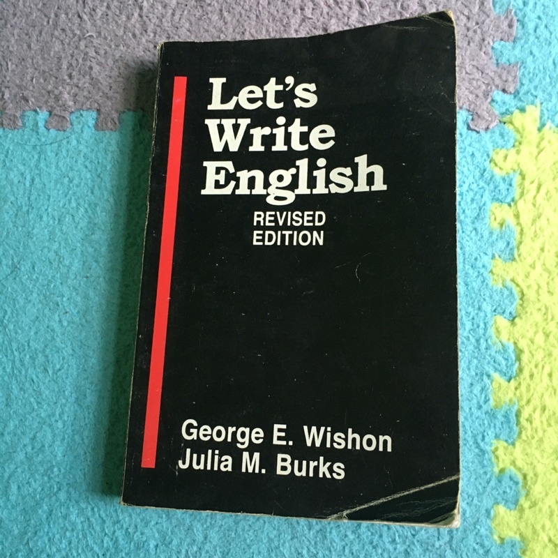 English Language Book Let's Write English - English Literature Book ...