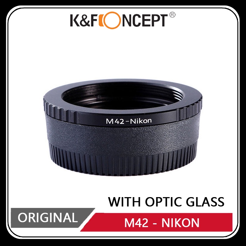 K&F concept Lens adapter M42 Lenses to Nikon F Mount Camera Adapter ...