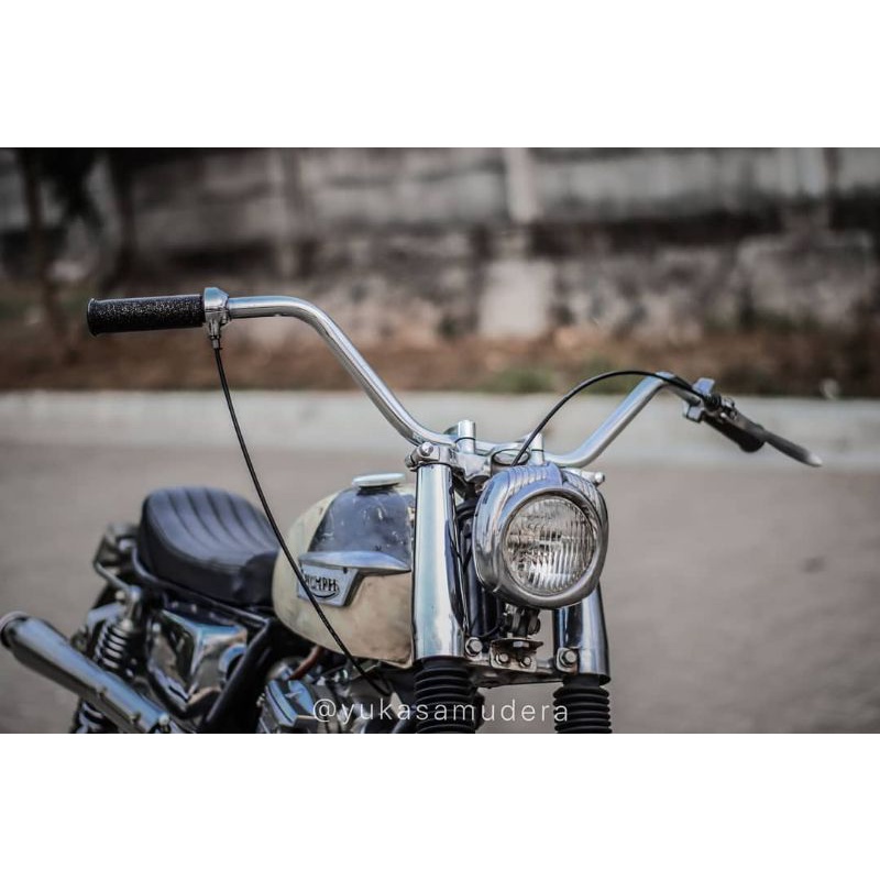 Handlebar scrambler british japstyle tracker bobber classic royalenfiel ...