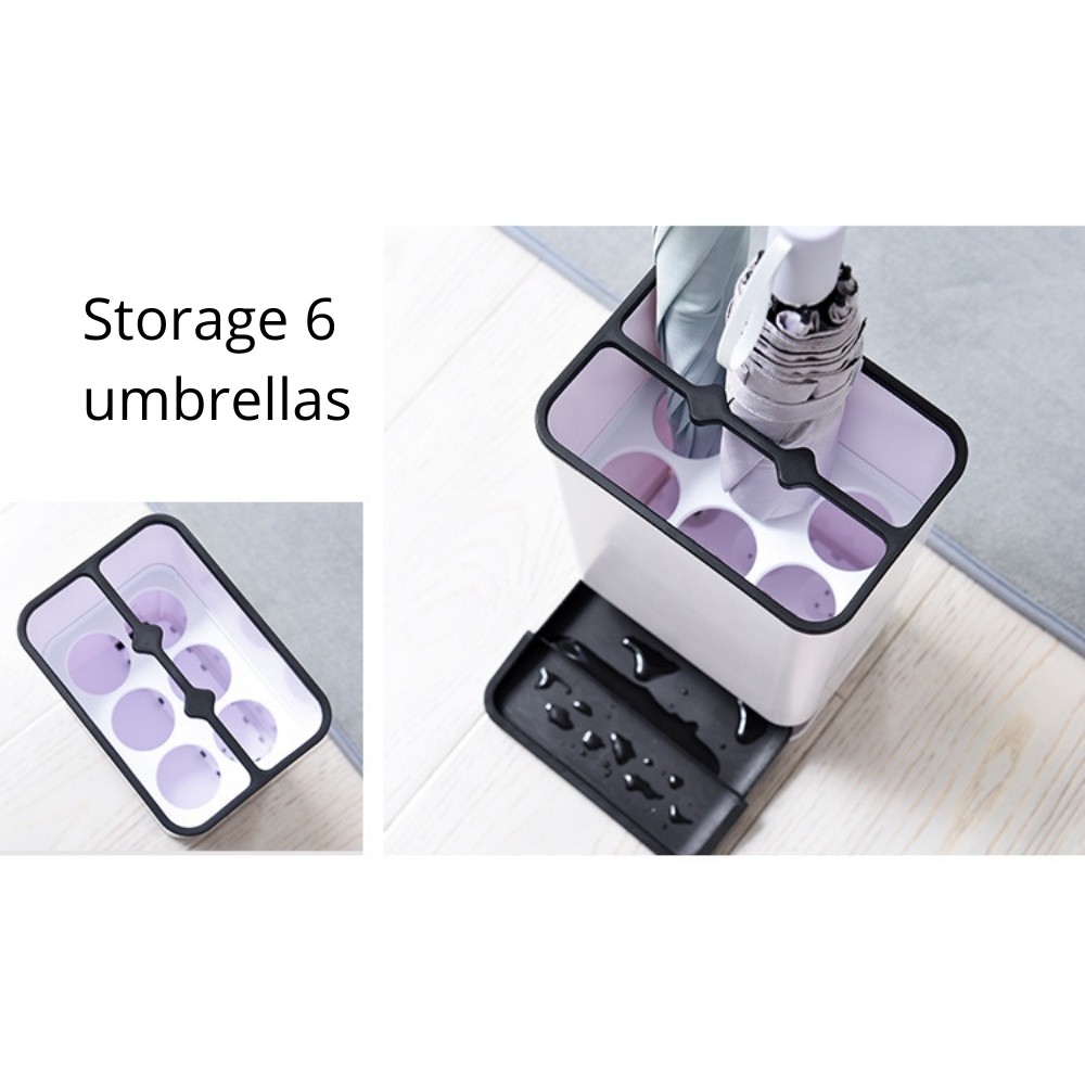 【SG】Umbrella Stand Storage Bucket Umbrella Organizer Rack Entryway ...