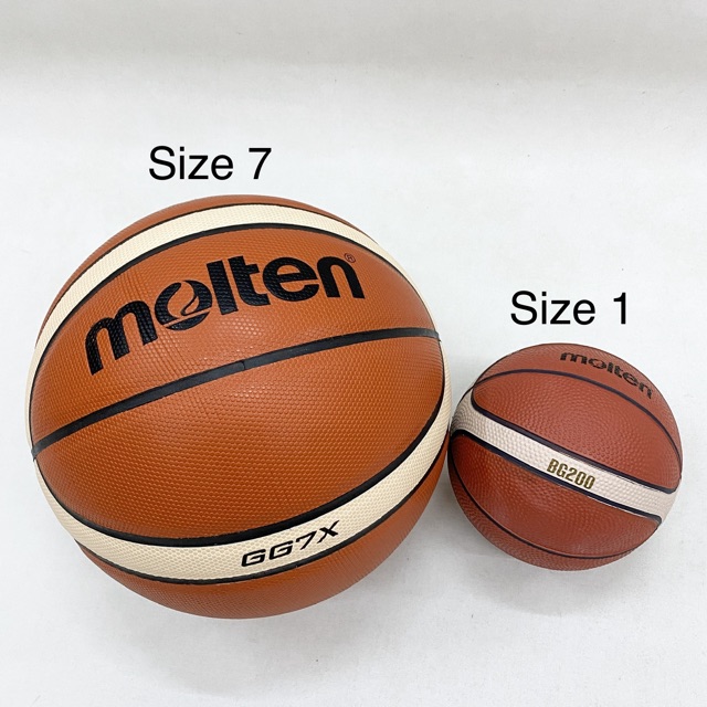 Molten mini Size 1 Basketball Netball BG200 SN1MX UnderRm10 | Shopee ...