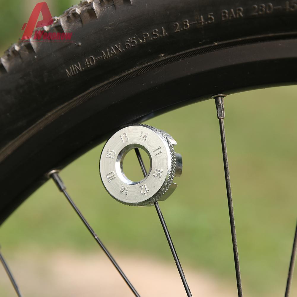 Wodღ Bicycle Spoke Wrench Tool 8 Way Spoke Nipple Key Bike Wheel Rim ...