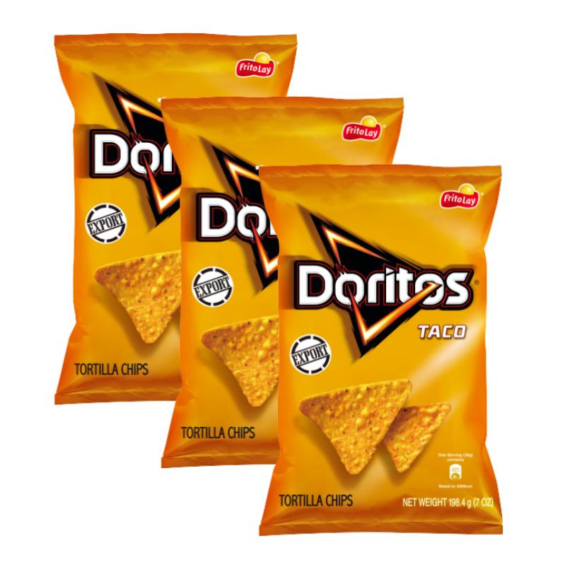 [Bundle of 3] Doritos Taco 190g - DKSHSG | Shopee Singapore