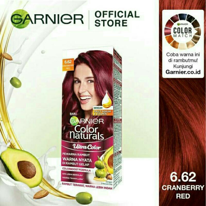 Garnier cranberry red store