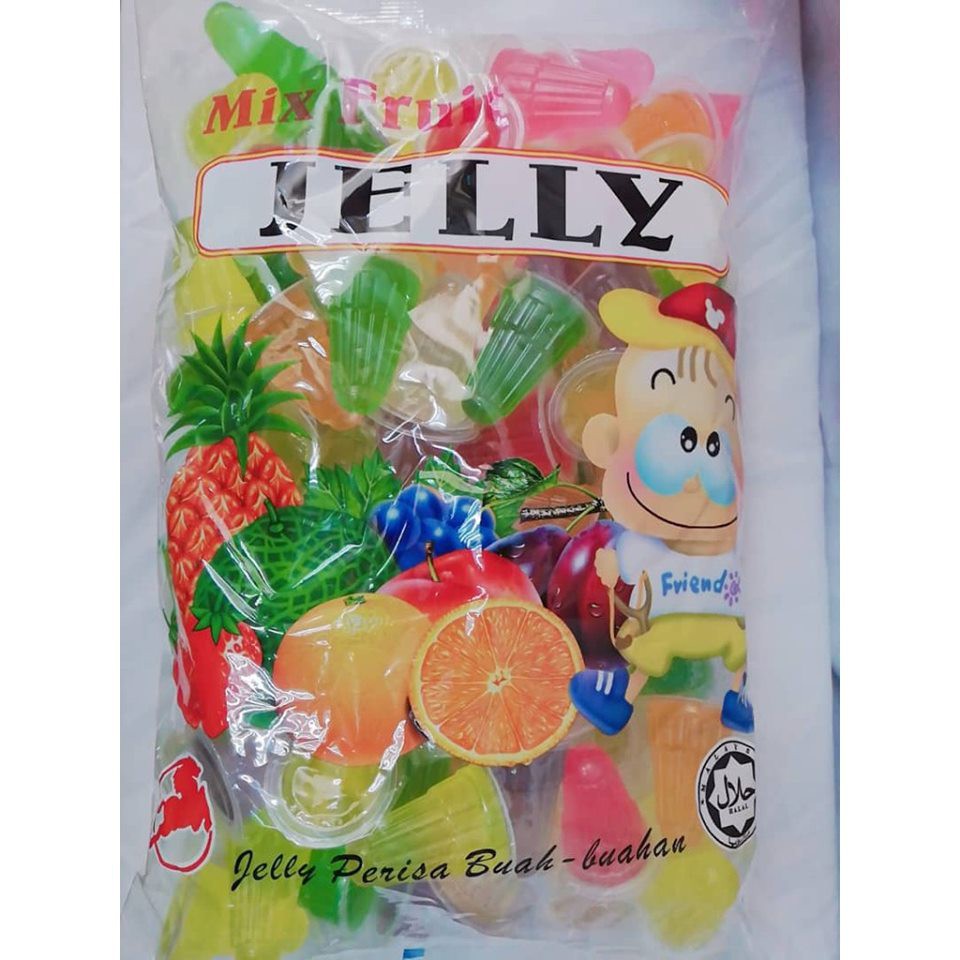 MIX FRUIT ASSORTED JELLY FRUIT 18G X 100'S | Shopee Singapore