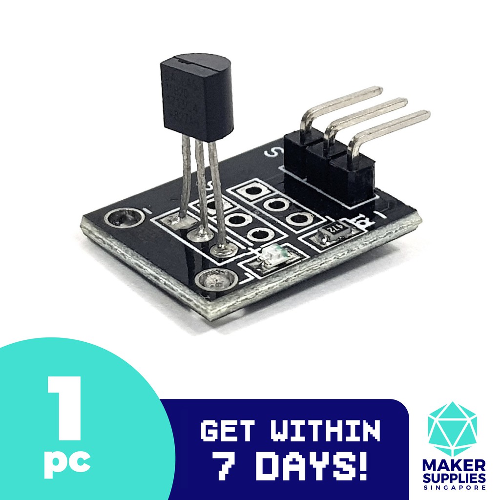 KY-001 Temperature Sensor 18B20 Module KY001 Heat | Shopee Singapore