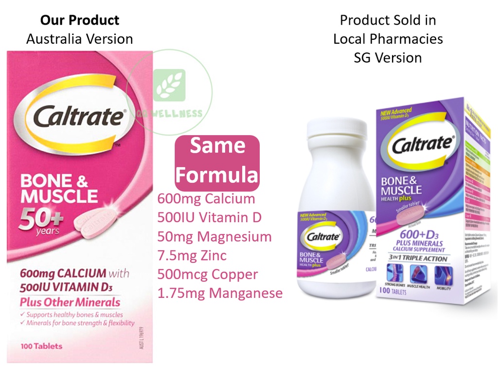 👍Caltrate Bone, Muscle, Joint Health, Calcium, Vitamin D, Minerals ...
