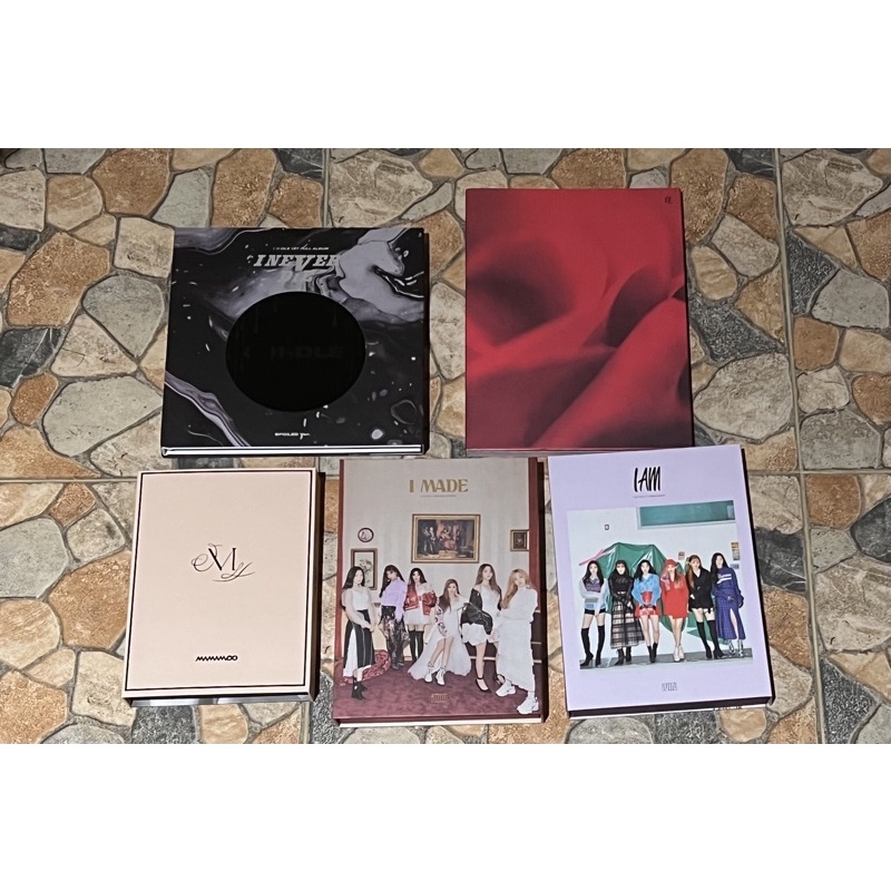 Album Only (G)I-DLE & MAMAMOO WAW I NEVER DIE SPOILED I AM I MADE I ...