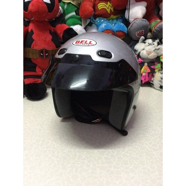 Bell R/T DOT Silver Motorcycle Helmet (Used) | Shopee Singapore
