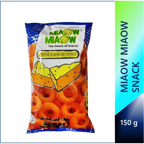 Miaow Miaow Cheese Ring Snacks 150g | Shopee Singapore