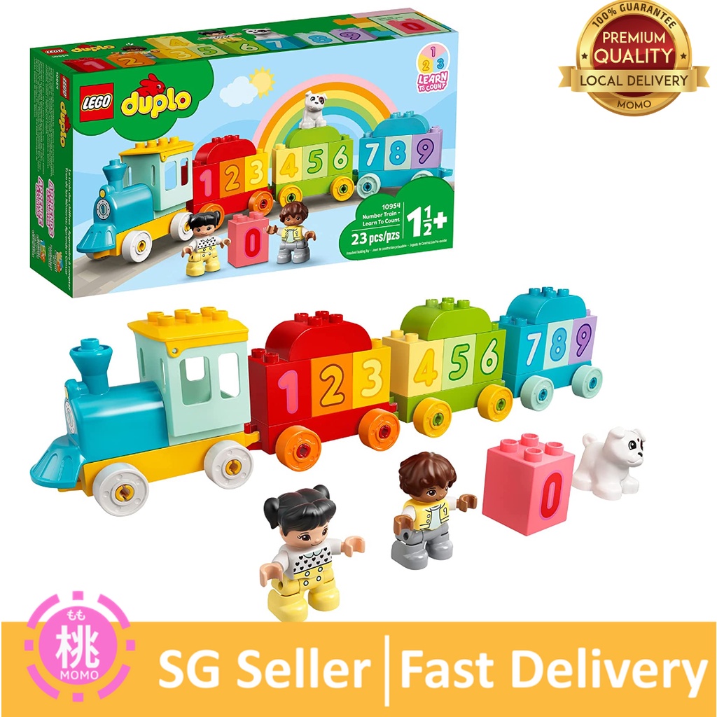 LEGO DUPLO My First Number Train Learning and Counting Train Set Building Kit and Educational ...