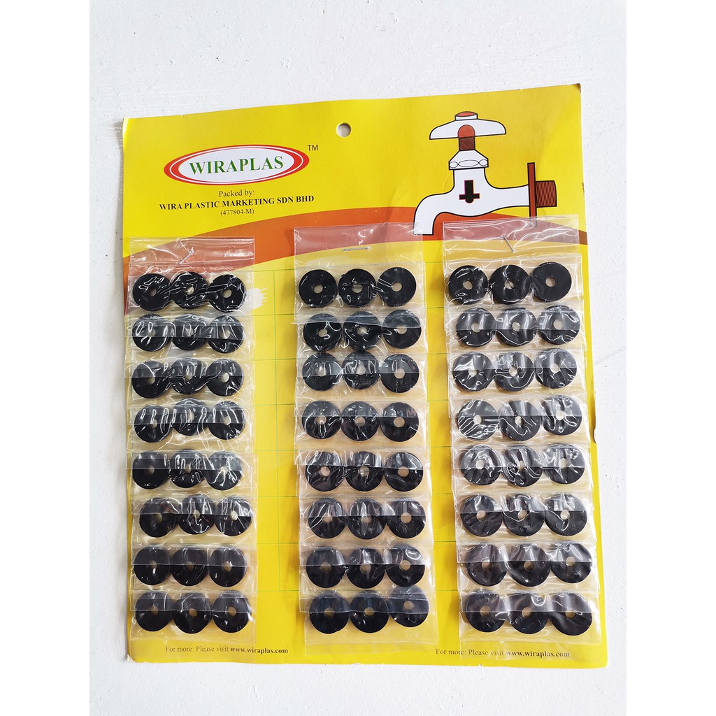 1/2" PVC TAP WASHER (ONE PACKET 3 PCS) | Shopee Singapore