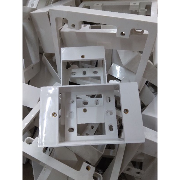 Single surface-mounted electrical base, fireproof Sino double surface ...