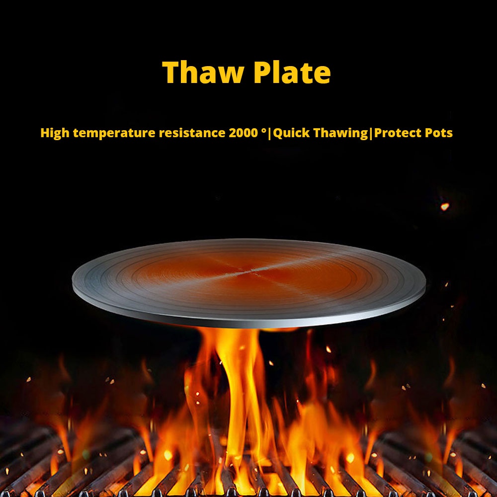 【SG】24/28cm Heat Conduction Plate Thaw Plate Gas Stove Hot Plate Heat ...