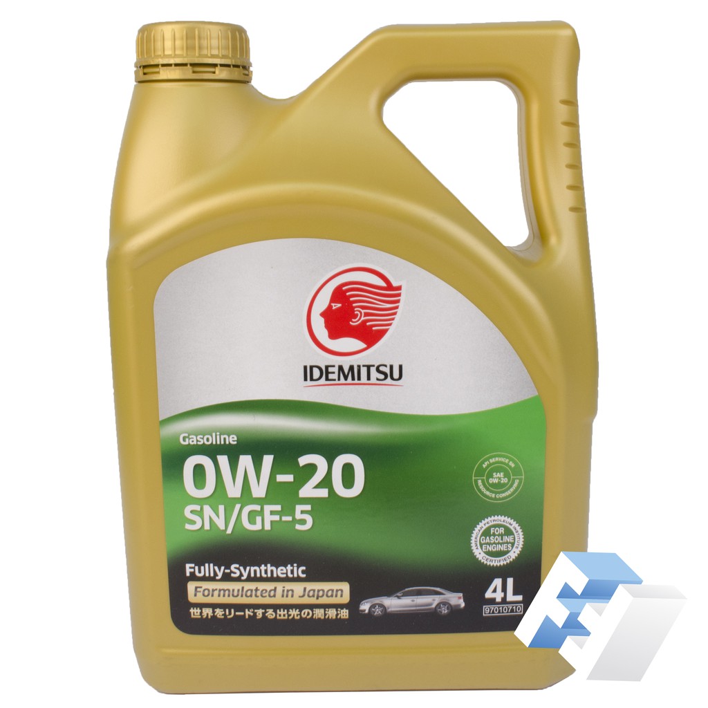 Idemitsu 0W20 Fully Synthetic Engine Oil 4L | Shopee Singapore