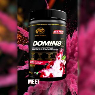 PVL Gold Series Domin8, Pre Workout, L-Citrulline, Boost Energy, Enhance Performance, Increase ...