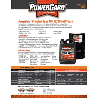 PowerGard Premium Long Life 50/50 Coolant | Shopee Singapore