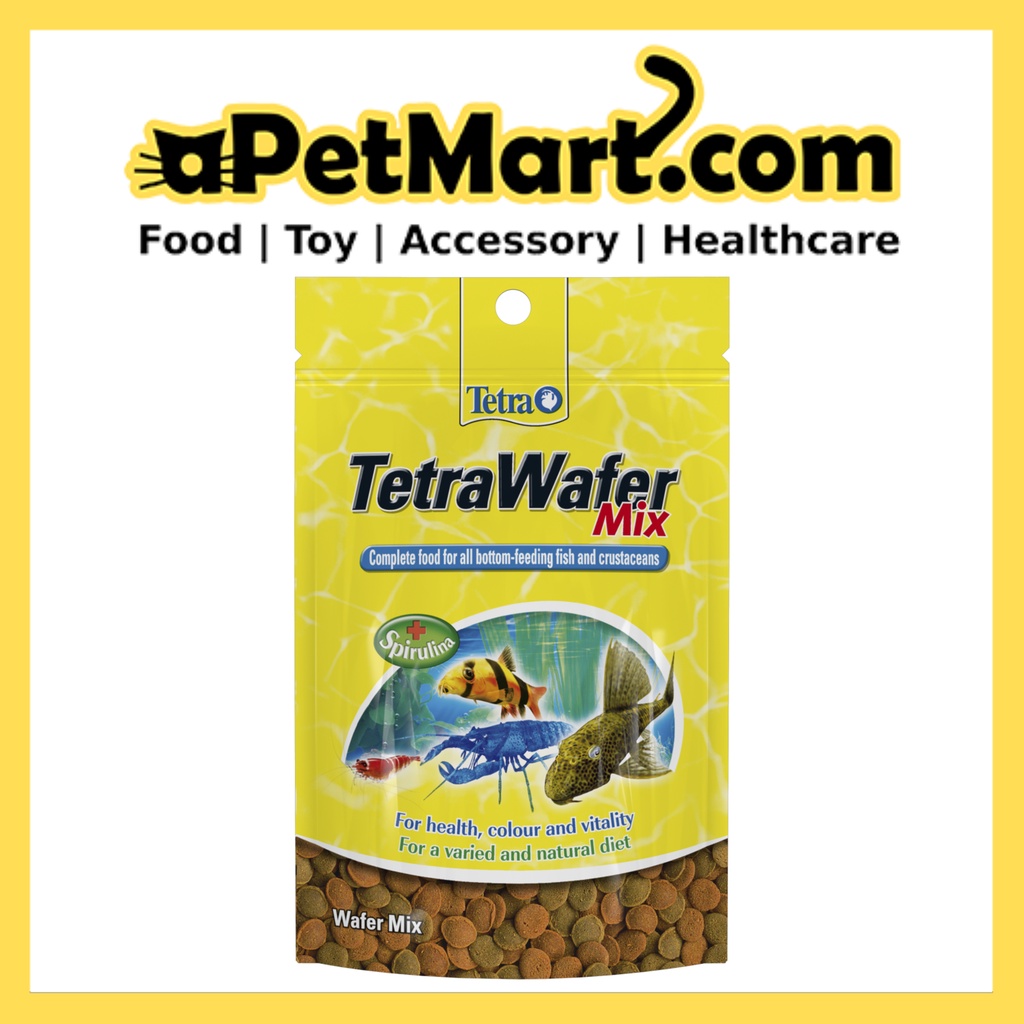 TetraWafer Mix Fish Food 68g | Shopee Singapore