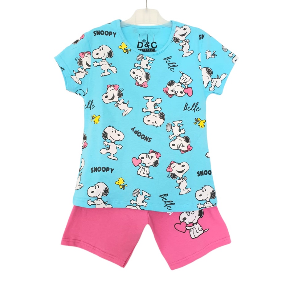 D&C Girls' Fullprint Snoopy Turkish Suit / Children's Clothes ...