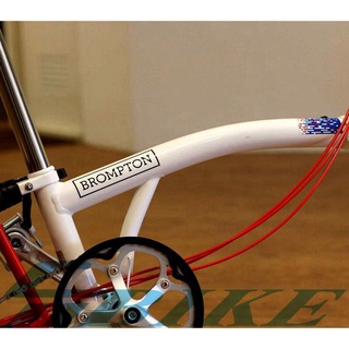 2 Colors for Brompton Frame Decal Sticker Logo | Shopee Singapore