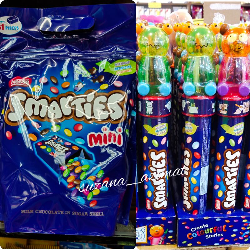 NESTLE SMARTIES MINI / RARE CHOCOLATE TOPPER | Shopee Singapore