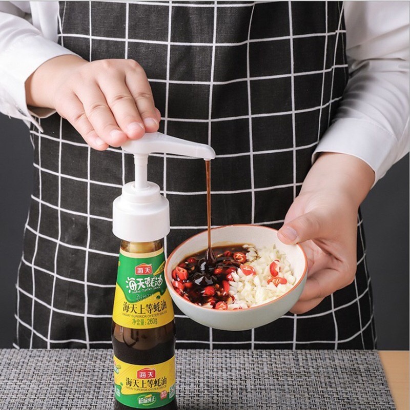 HomeDee Bottle Pump Head Sauce Sweet Water Syrup Juice Push-Type ...