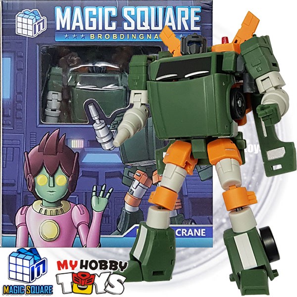 Magic Square Transformable Robot - Legends MS Toys MS-B10 Crane ( Mini ...