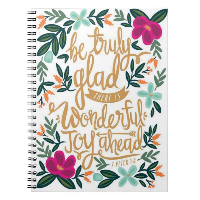 Christian Bible Verses A5 Single Line Notebook | Dairy Journal | Gift ...