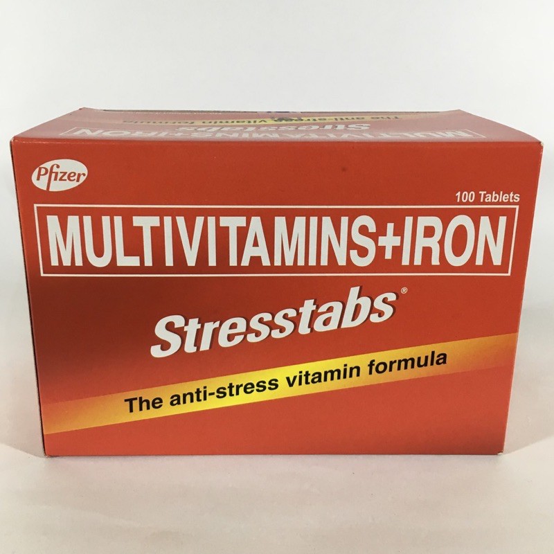 Stresstabs Multivitamin And Mineral 100 capsule | Shopee Singapore