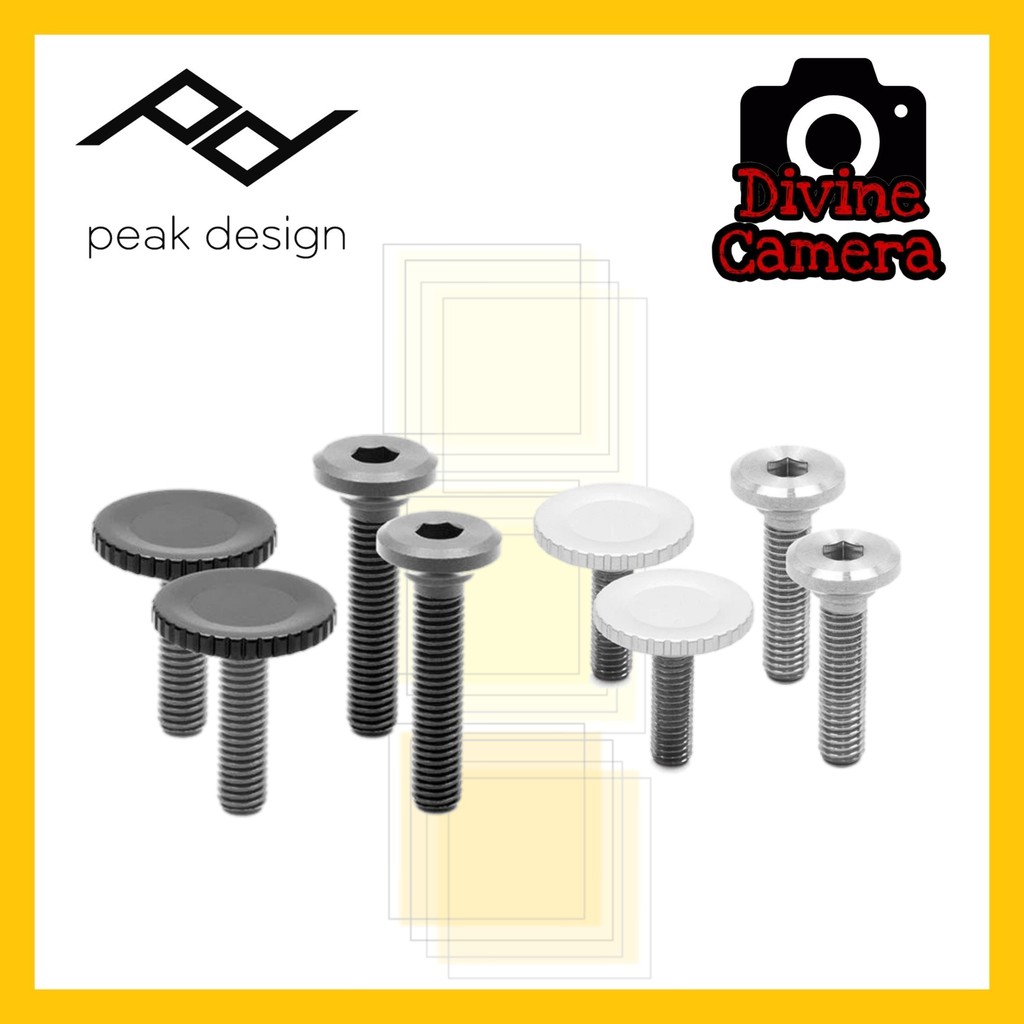 Peak Design Bolt Pack for Capture Camera Clip (Black / Silver) | Shopee ...