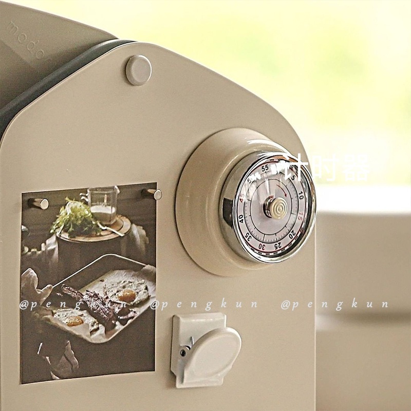 Magnetic Timer Retro Kitchen Mechanical Visualized Cooking Student ...