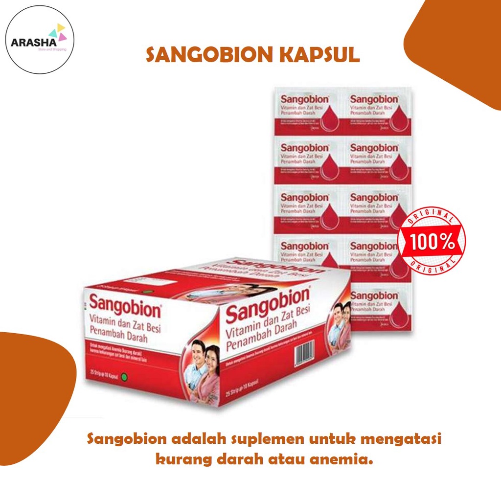 Sangobion Capsules Iron Supplements/Blood Enhancers/Anemias ...